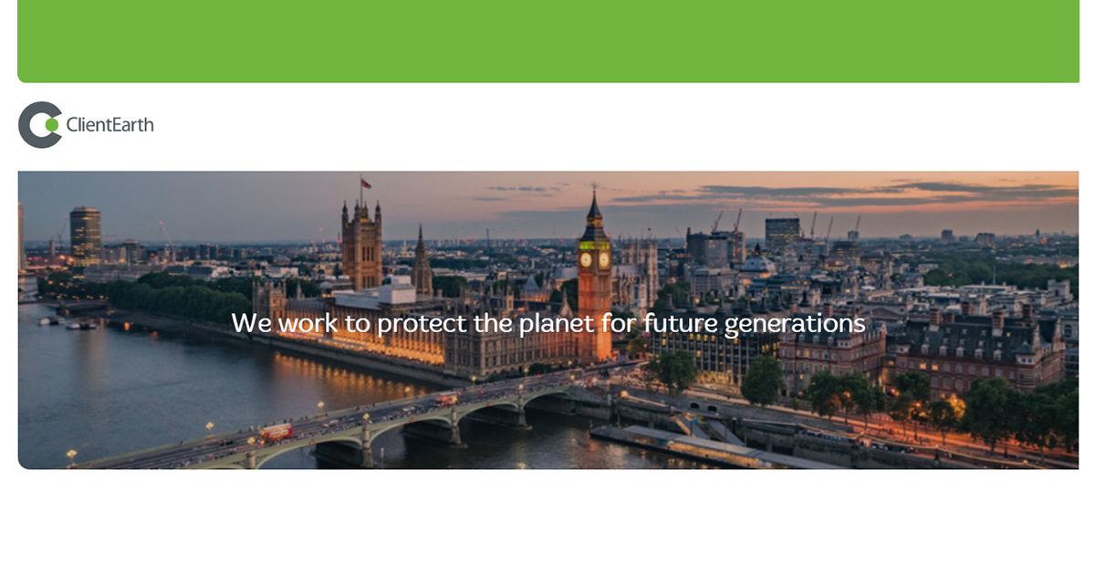 ClientEarth | Careers